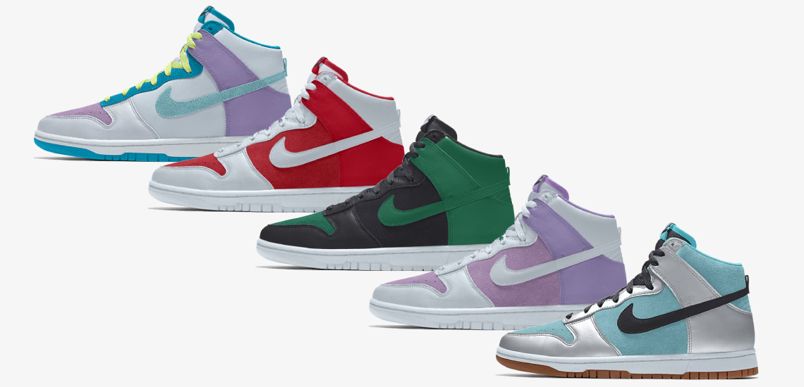 🥇 PERSONALIZA LOS COLORES DE LAS NIKE DUNK HIGH zapatillasysneakers.com
