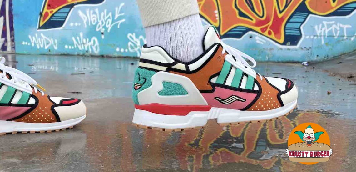 🥇 ADIDAS KURSTY BURGER: Las mejores zapas de Los Simpsons ...