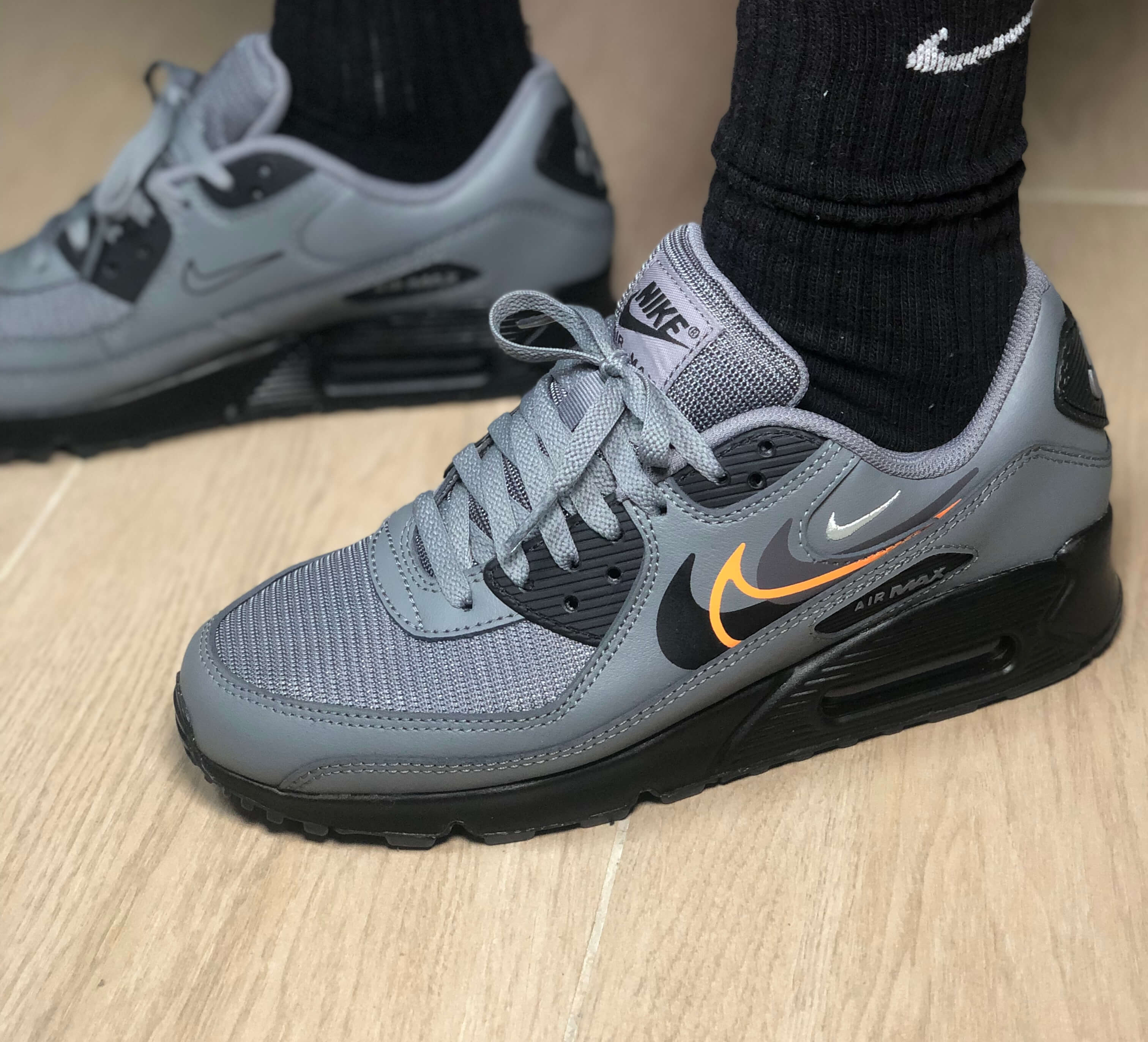 🥇 REVIEW | Air Max 90 "MULTI SWOOSH" Grey 2023 | zapatillasysneakers.com
